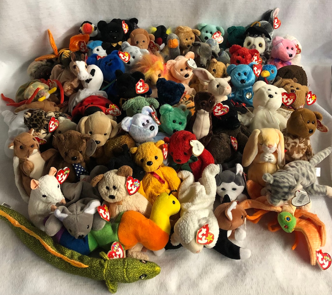 Retired TY Beanie Babies See Description and Pick Your Beanie - Etsy