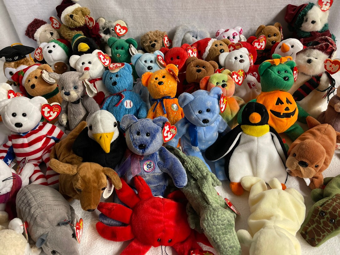 Retired TY Beanie Babies See Description and Pick Your Beanie F - Etsy