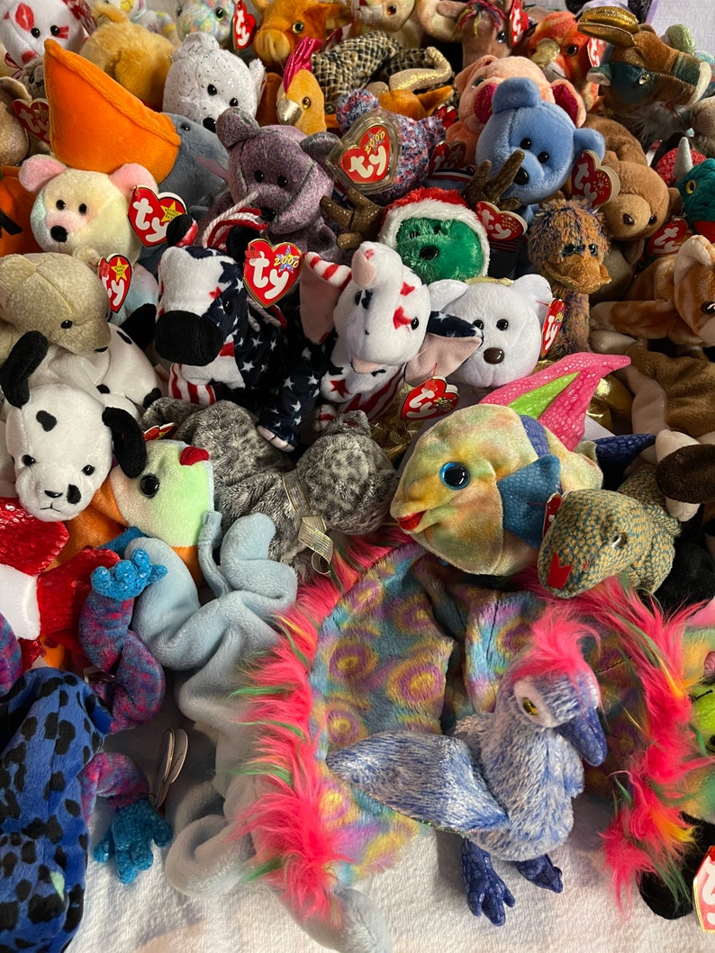 Retired TY Beanie Babies See Description and Pick Your Beanie - Etsy