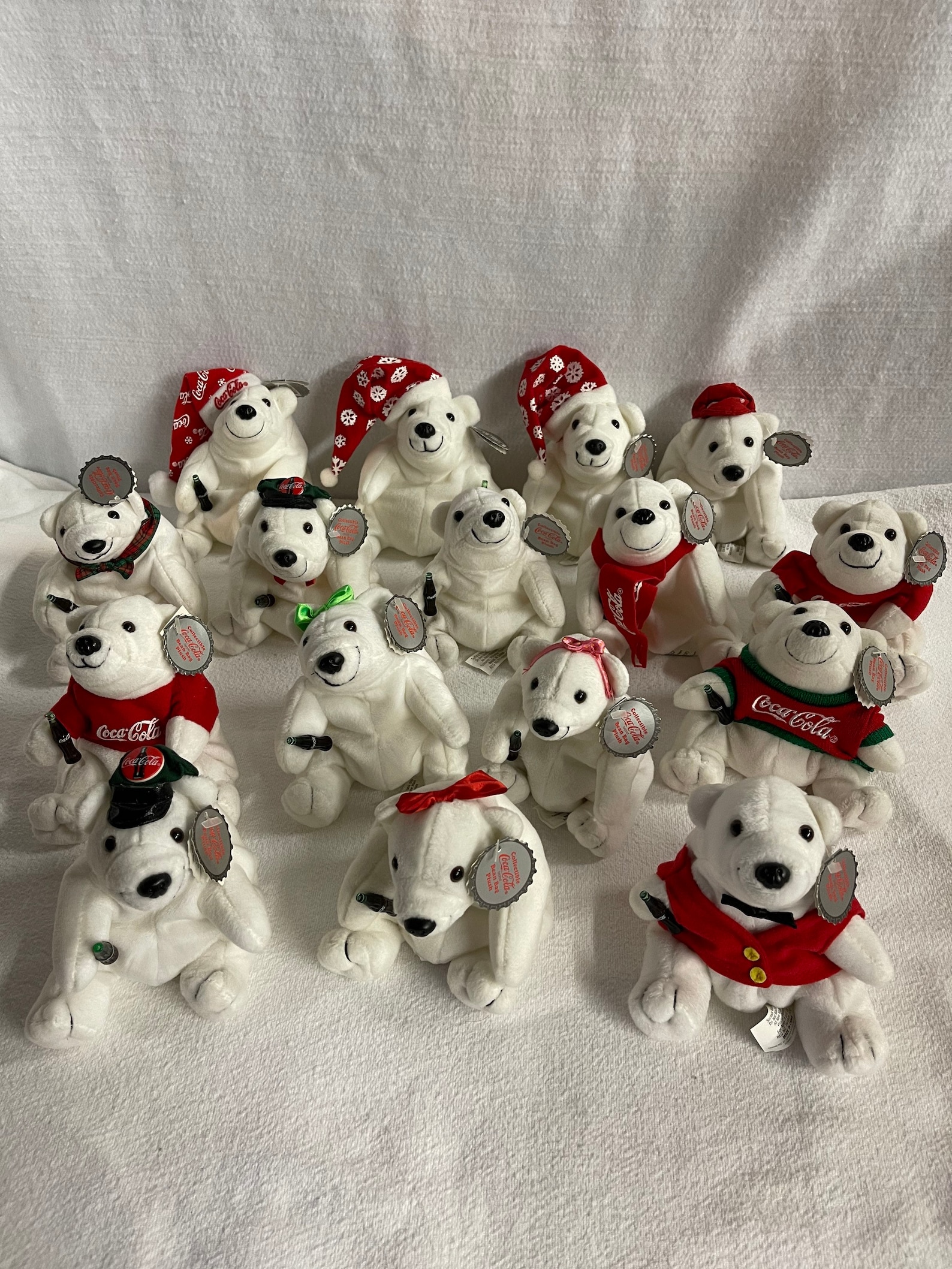 Coca Cola Plush Collectible Stuffed Animals See Description - Etsy