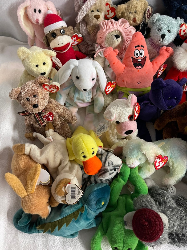 Retired TY Beanie Babies See Description and Pick Your Beanie D - Etsy