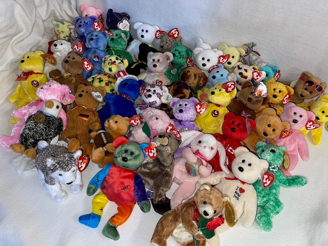 Retired TY Beanie Babies See Description and Pick Your Beanie H - Etsy