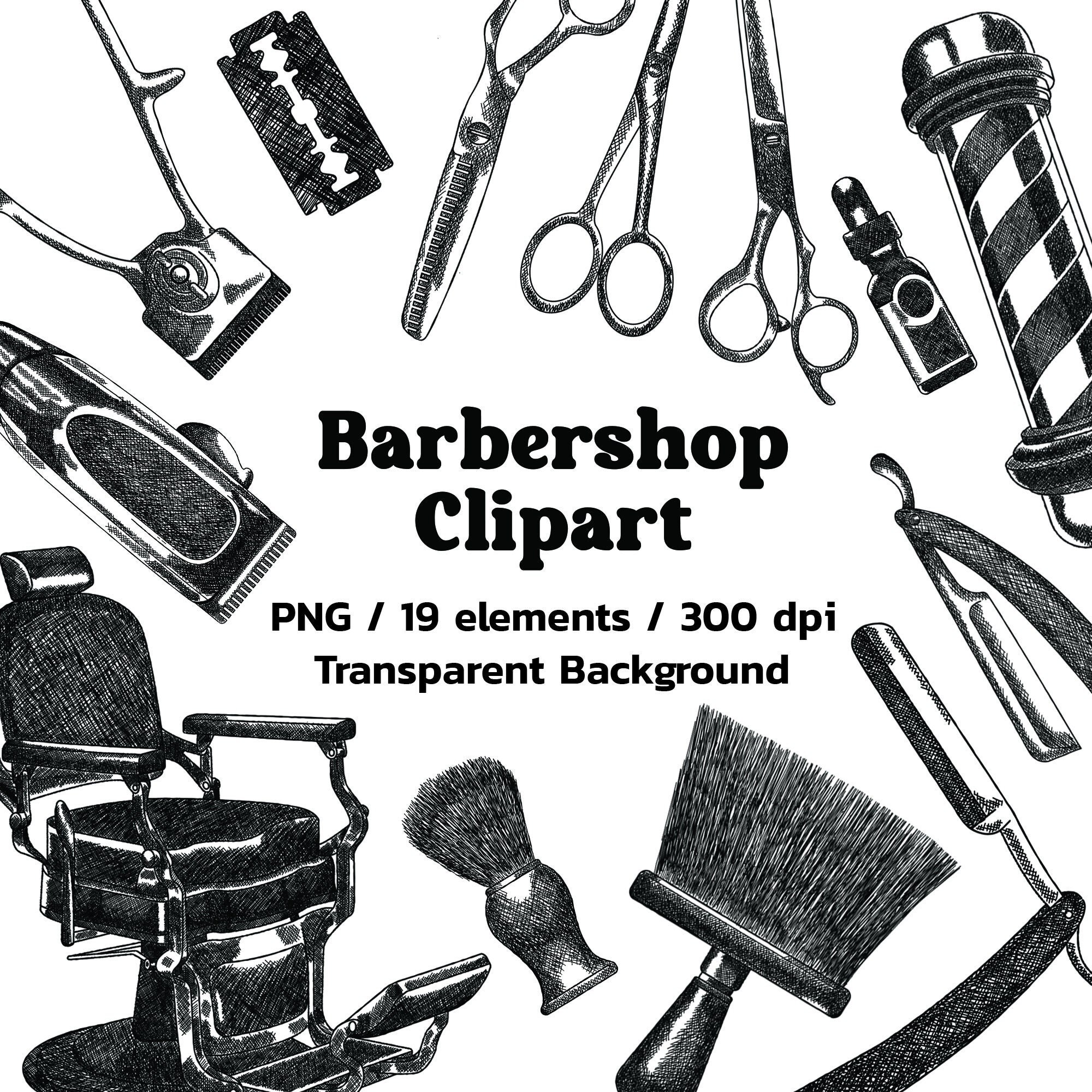 Tiff Barber Shop Sign Vector Design Files