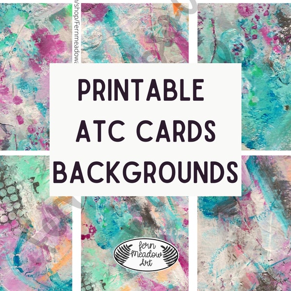 Background Atc - Etsy