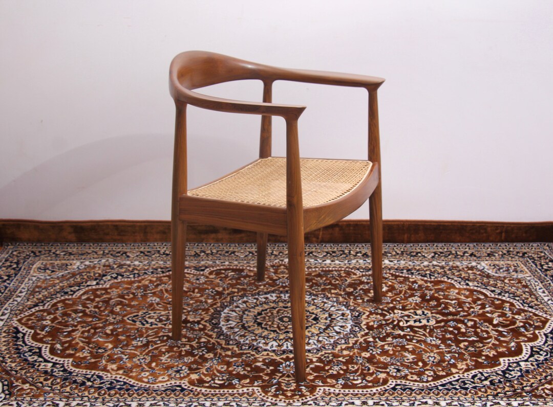 Hans Wegner Inspired Chair Handcraft in India With A-garde Teakwood and ...