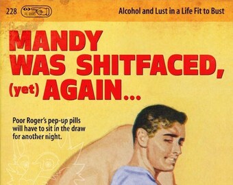 Sexy Pulp Book Cover | Etsy