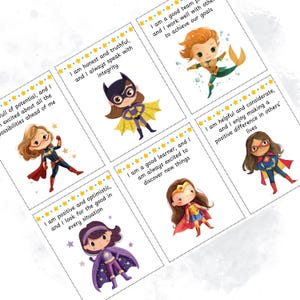 30 Children Printable Positive Affirmation Cards | Set of 30 Kids ...