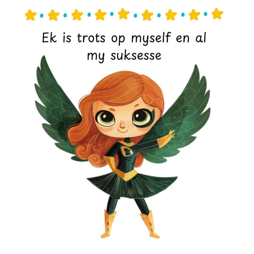 30 Afrikaanse Affirmation Cards Children's Printable Positive ...