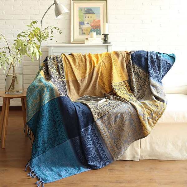 Bohemian Throw - Etsy UK