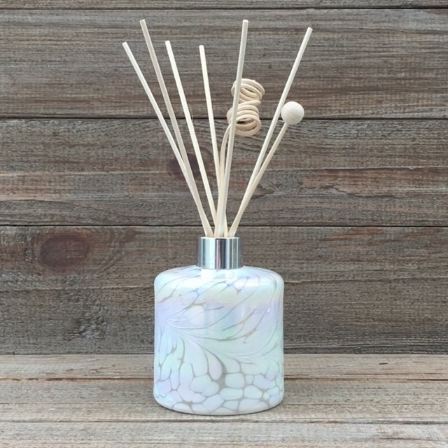 Luxury Mouth Blown Glass Reed Diffuser Set With Handmade - Etsy