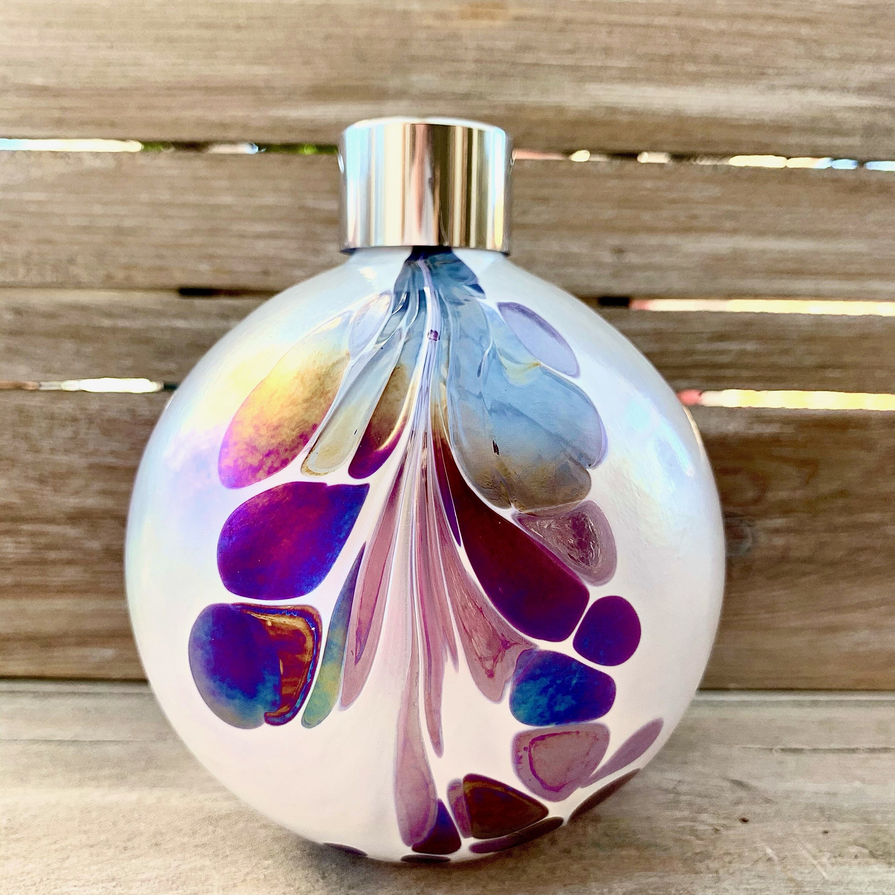 Luxury Mouth Blown Glass Reed Diffuser Set With Handmade Fragrance ...