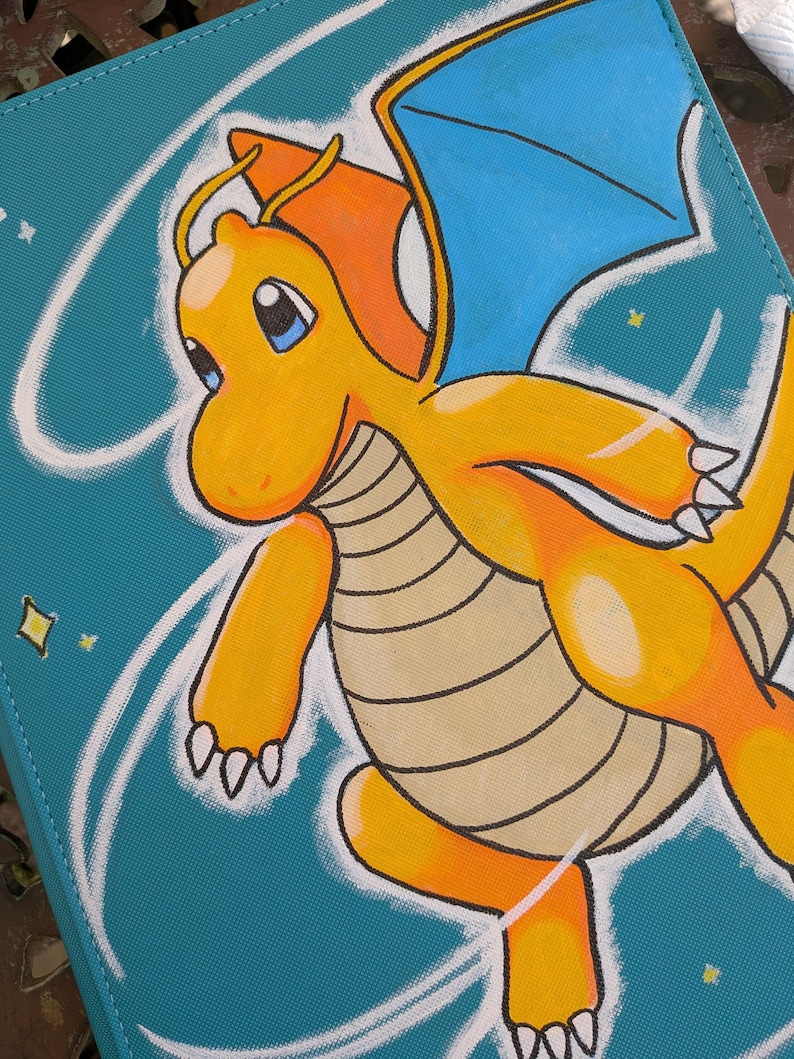 Hand Painted TCG Binder - CUSTOMISED - Read Description and Message ...