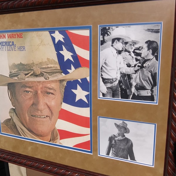 John Wayne Autograph - Etsy
