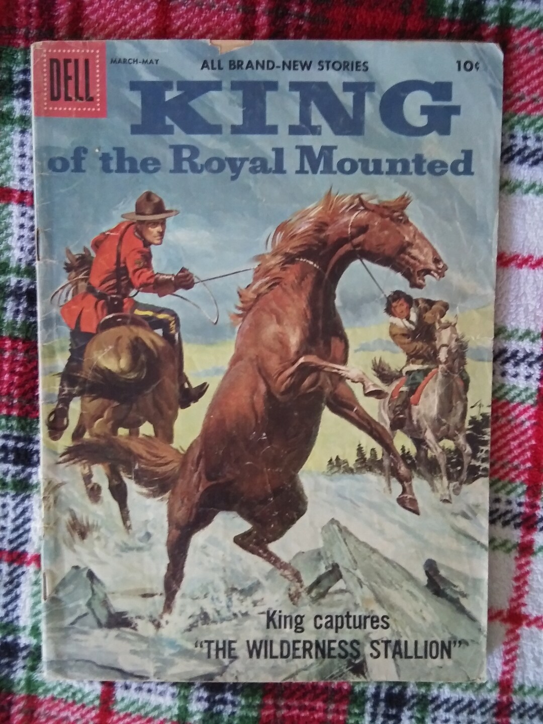 King Royal Mounties Vintage Comic Book 1957 - Etsy