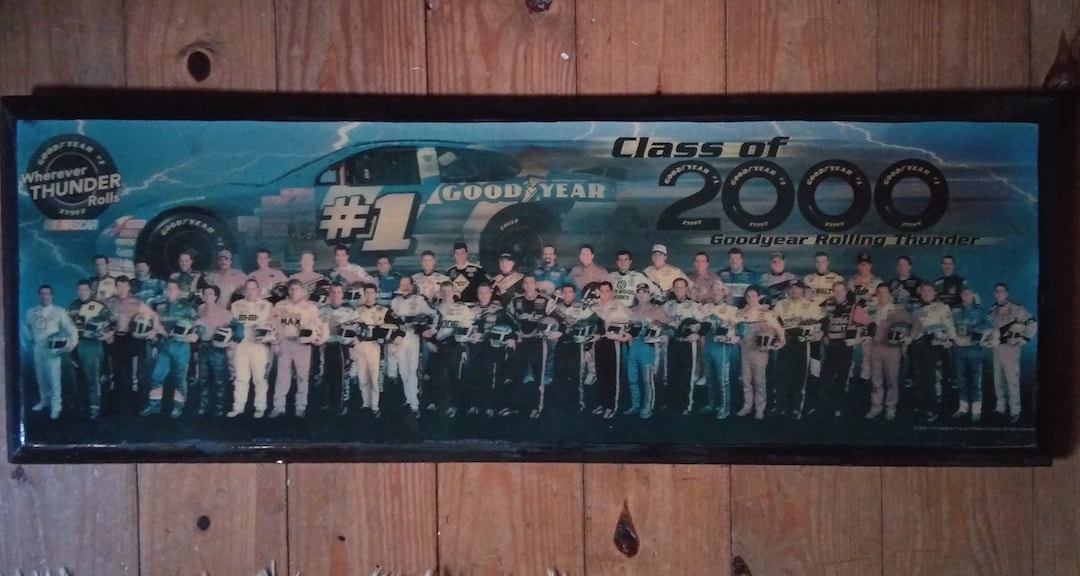 NASCAR 2000 Drivers Goodyear Plague - Etsy