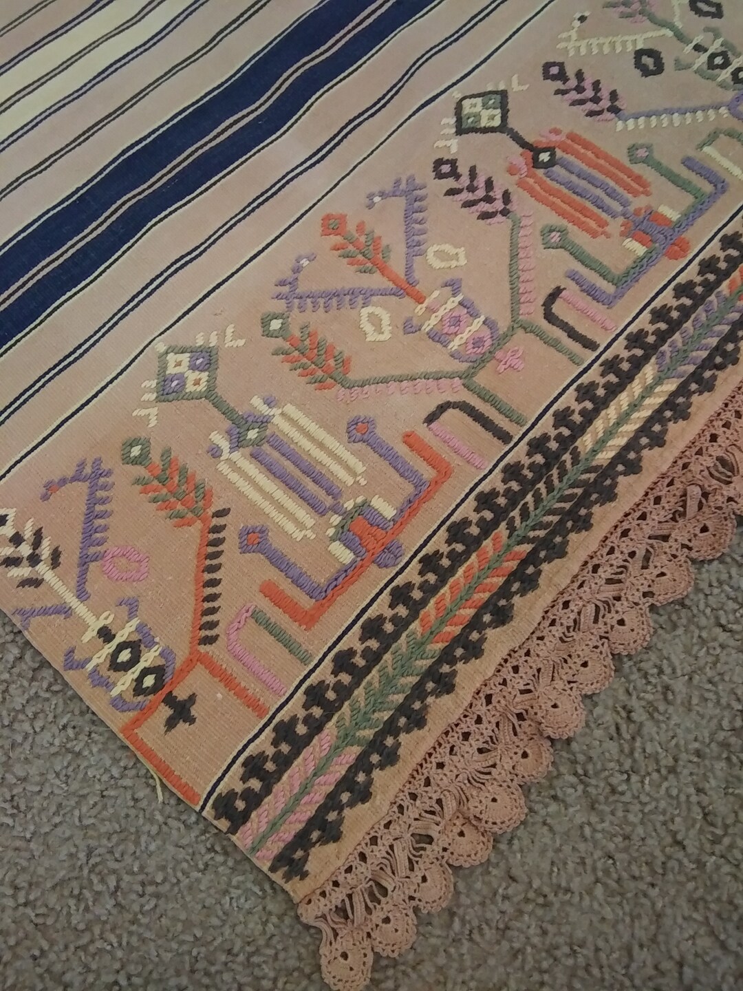 Kilim Antique Turkish Moroccan Prayer Rug Carpet - Etsy