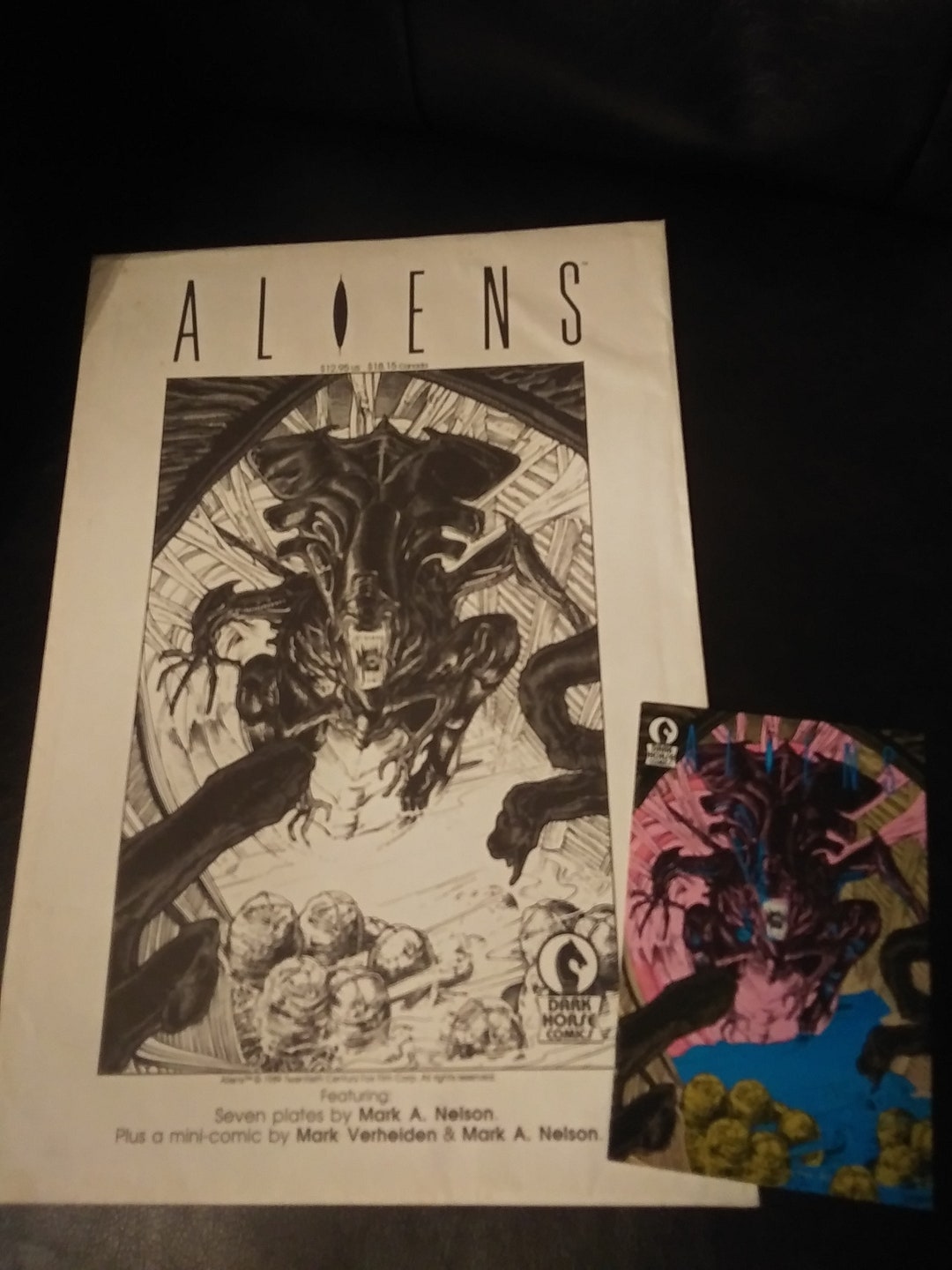 Aliens 7 Rare Prints Mark A. Nelson 1989 - Etsy