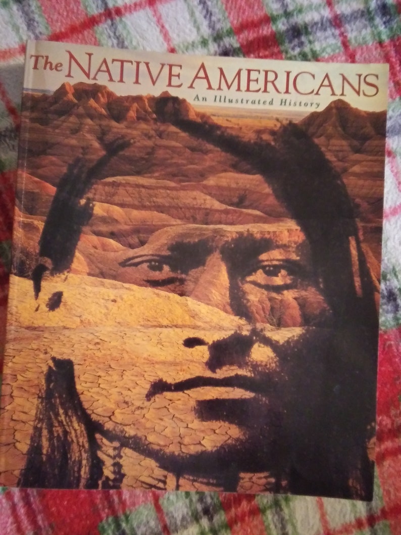 The Native Americans Illustrated Book 480 Pages History - Etsy