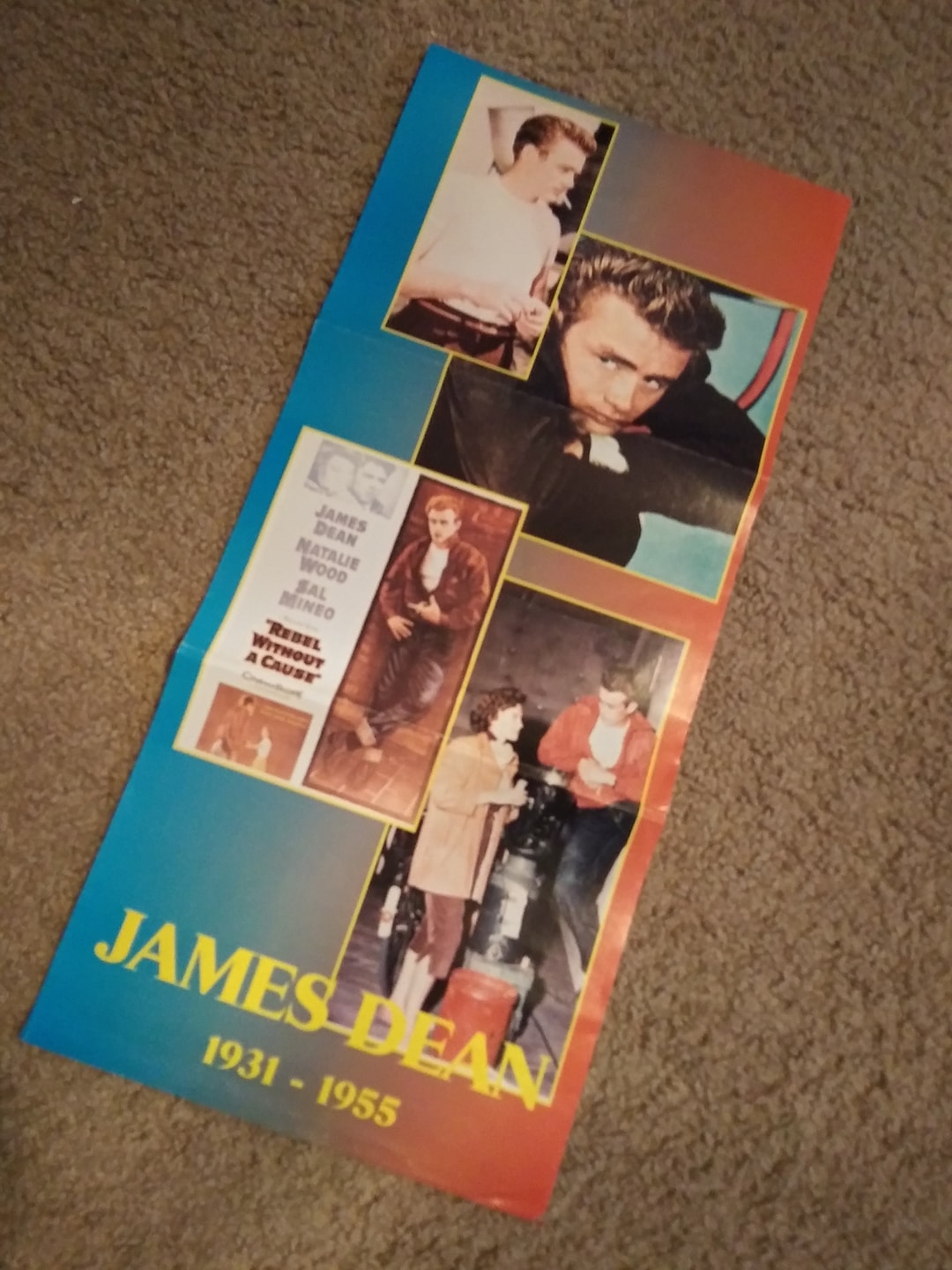 Rare James Dean Poster - Etsy