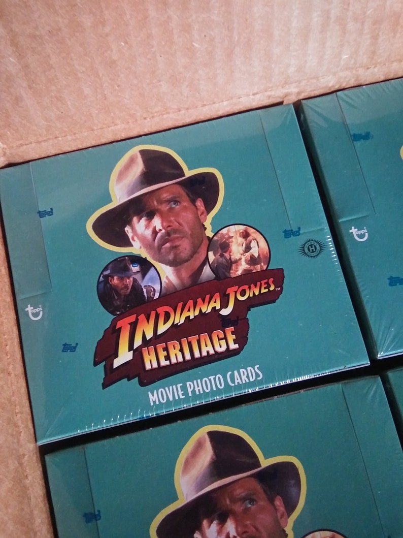 Indiana Jones Heritage Case Topps 2008 - Etsy