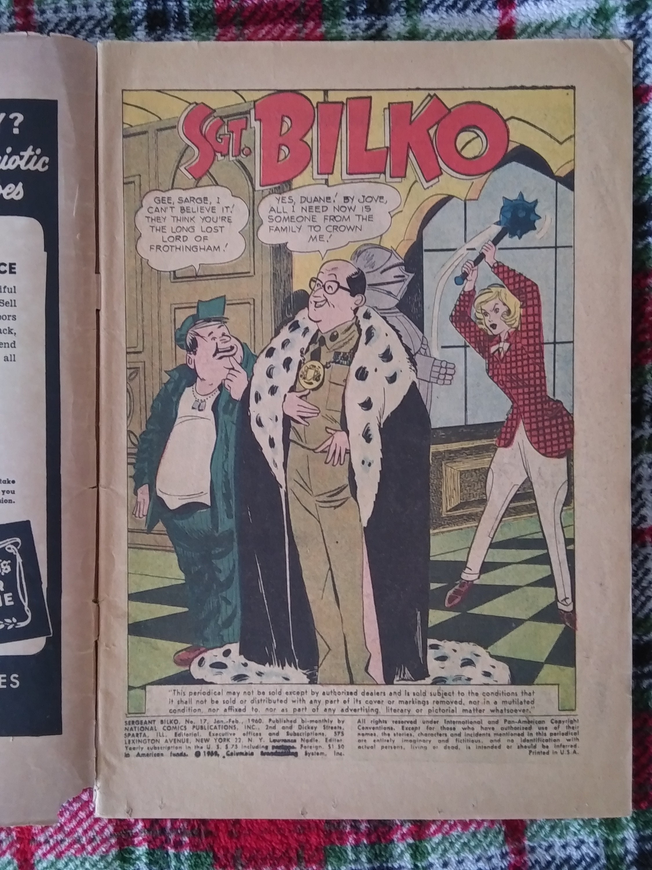 Military Comic Book Sgt. Bilko 1960 - Etsy