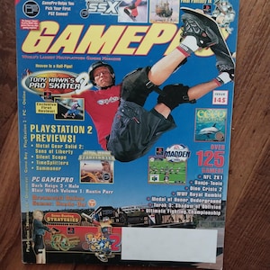 Gamepro Tony Hawk 2000 Magazine - Etsy