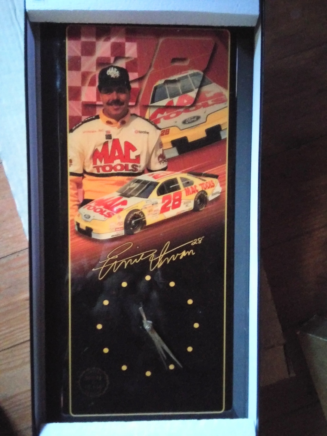 NASCAR Mac Tools Racing Clock Limited Edition - Etsy