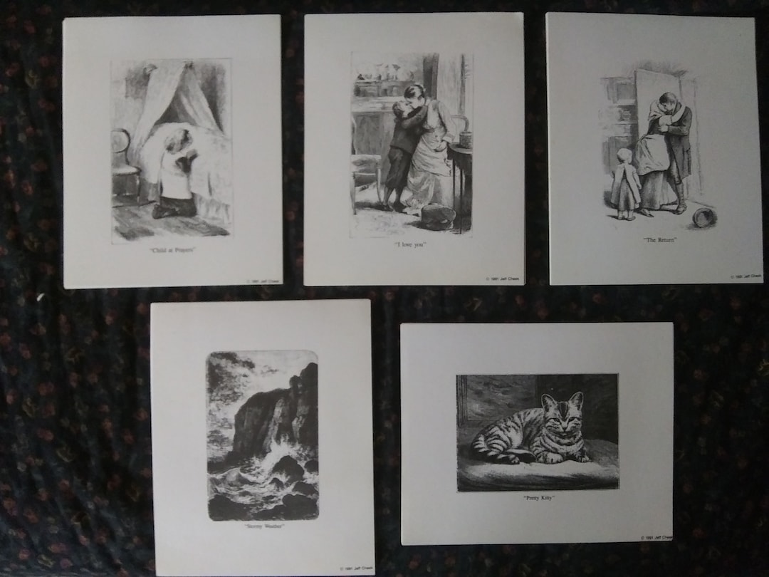 Victorian Prints Art 45 Jeff Cheek - Etsy