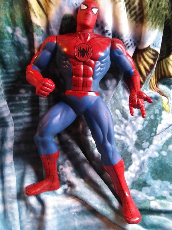 Talking spiderman figure store