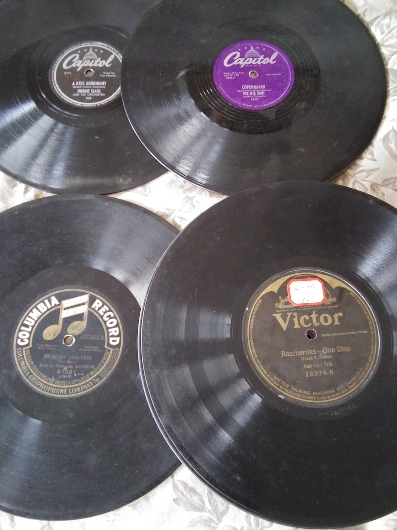 Antique Record Collection 24 Whiteman Autry - Etsy