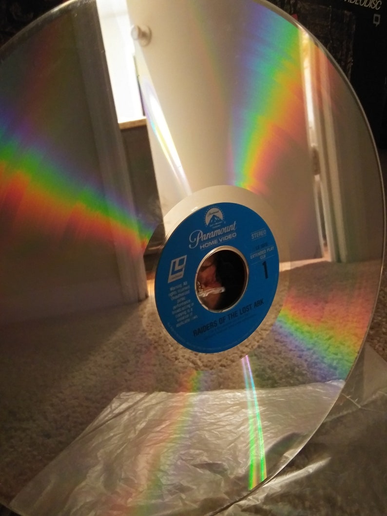 Indiana Jones Raiders Harrison Ford Laserdisk 81 - Etsy