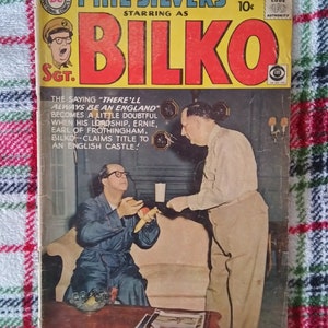 Military Comic Book Sgt. Bilko 1960 - Etsy