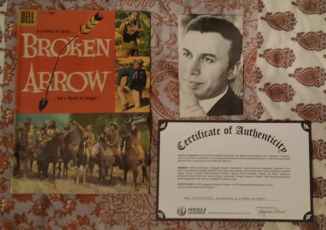 Actor Michael Ansara Signed - Etsy