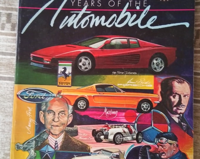 100 Years Automobile Car History Book - Etsy