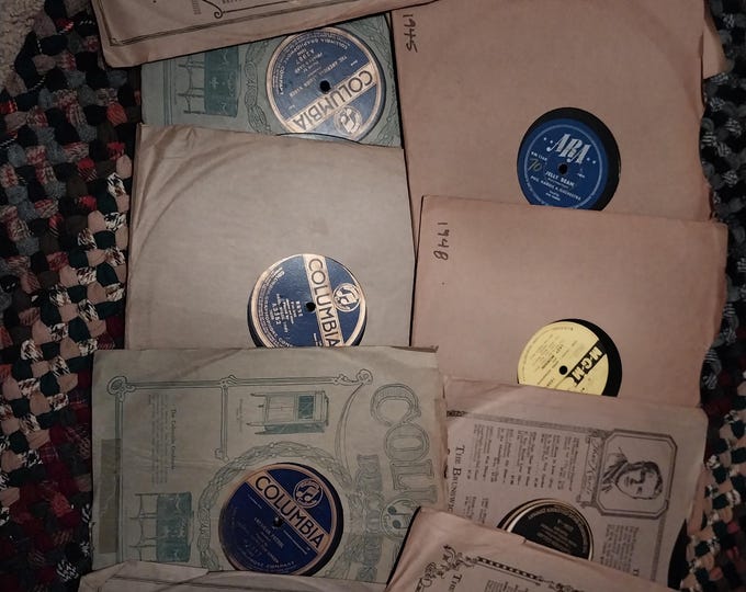 Antique Music Records in Sleeves 1920's-1940's - Etsy