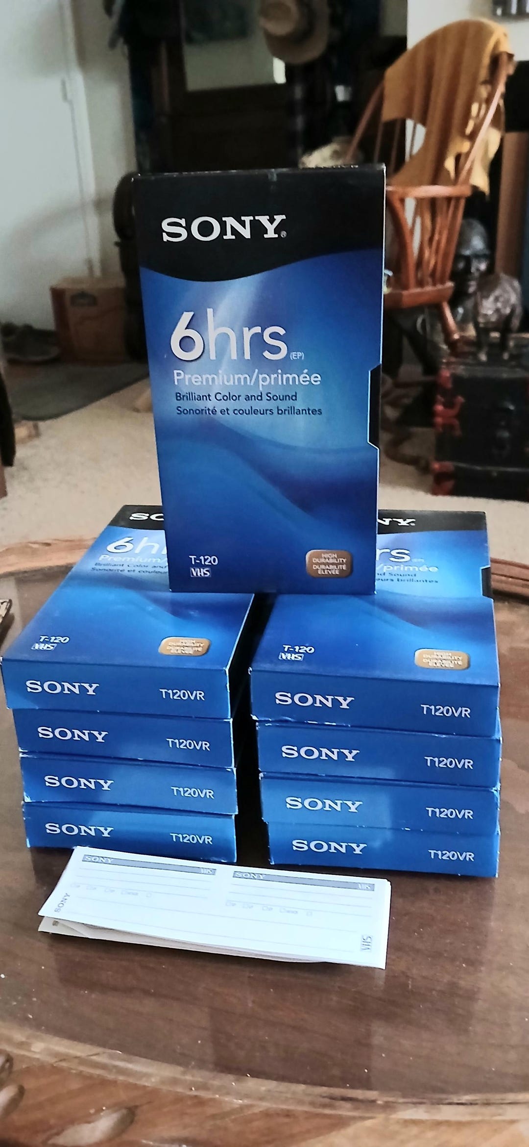 VHS Tapes Blank 6 Hrs New - Etsy
