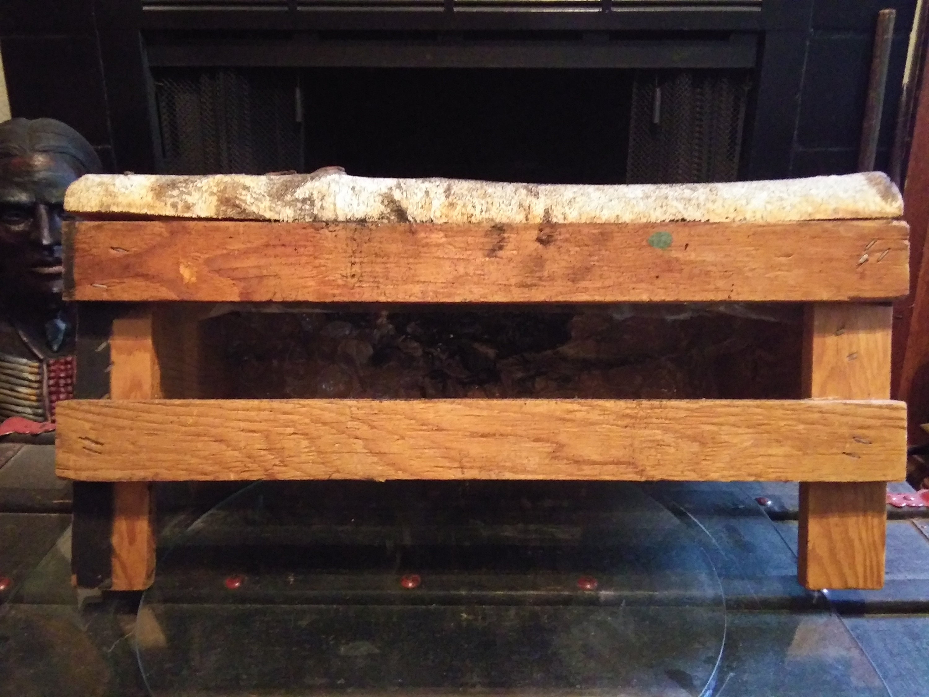 Vintage Fireplace Log Insert Add Your Own Light - Etsy