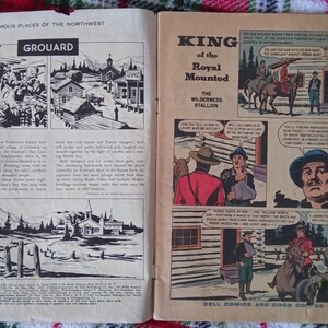 King Royal Mounties Vintage Comic Book 1957 - Etsy
