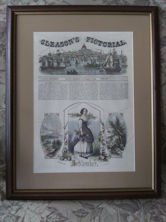 Art & Collectibles Collectibles Memorabilia Antique Newspaper Gleason's ...