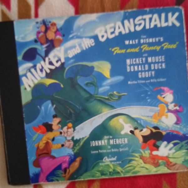 Mickey Beanstalk - Etsy