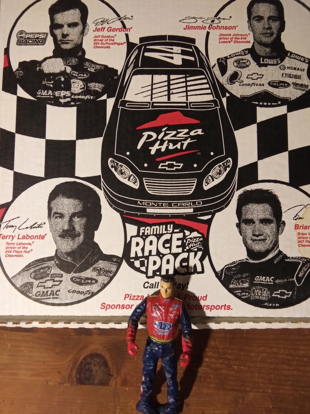 Original NASCAR Nextel Pizza Box 2005 - Etsy