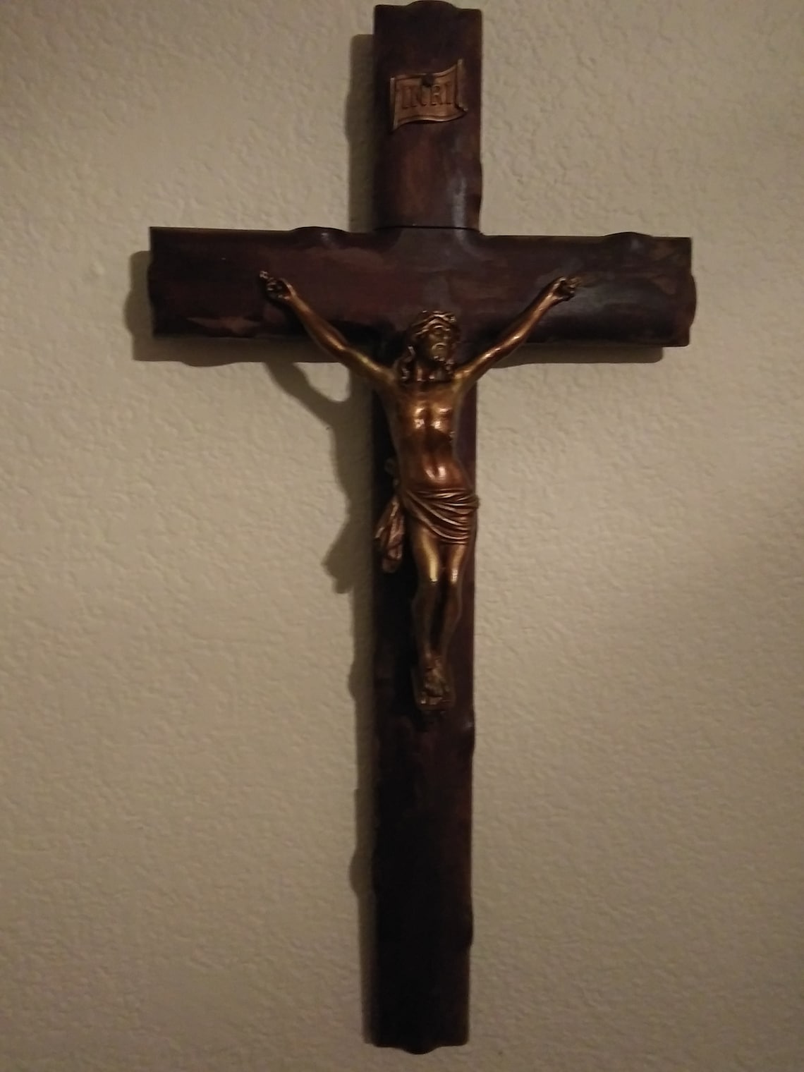 Early Wooden Cross Jesus Catholic Crucifixion Roma - Etsy