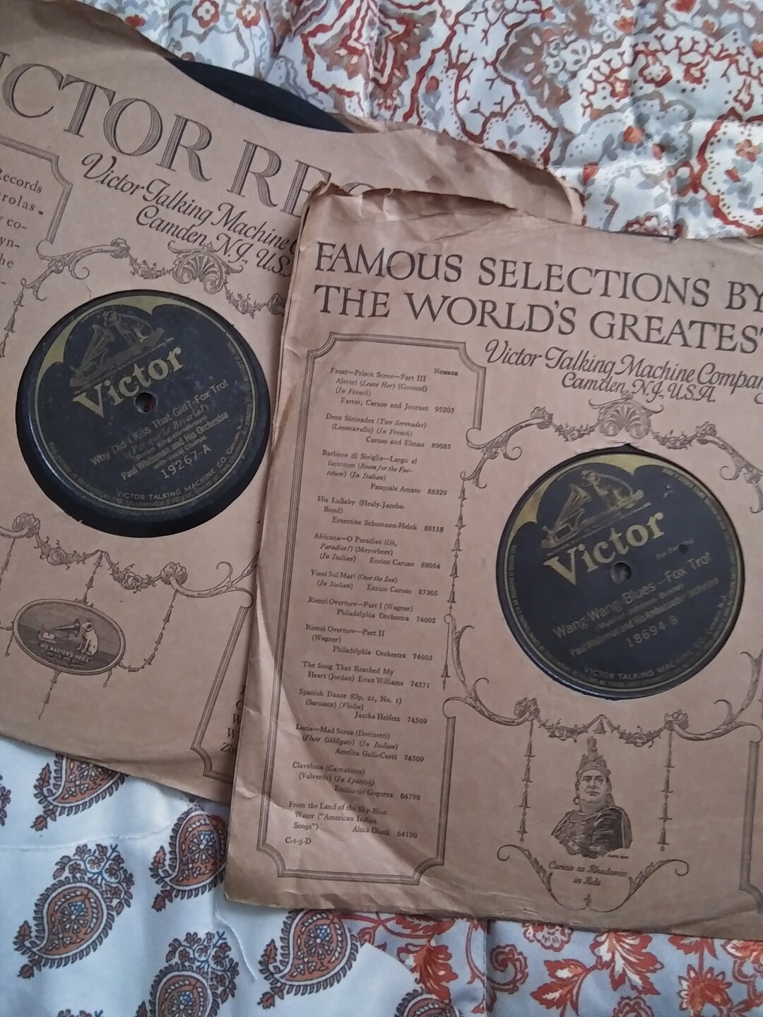 Antique Record Collection 24 Whiteman Autry - Etsy