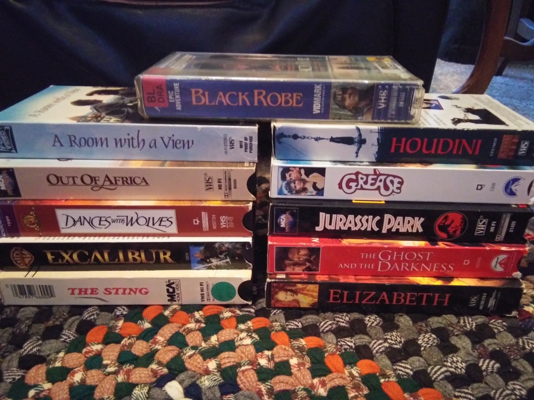 Classic Films VHS Collection - Etsy