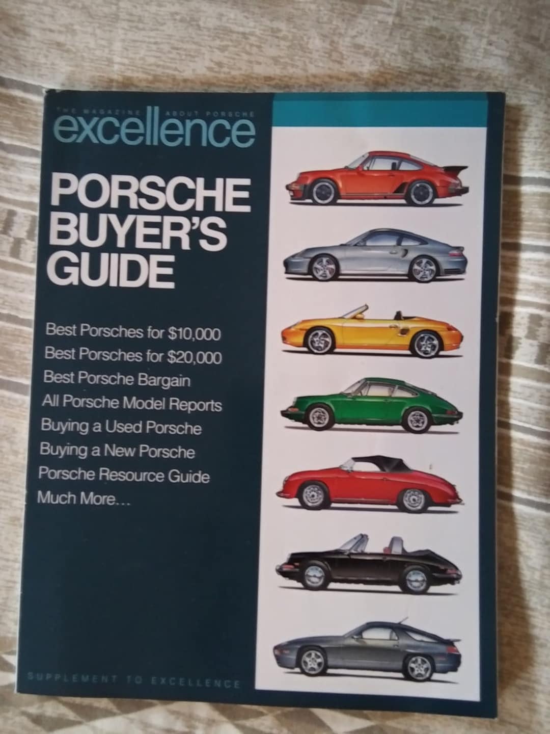 Porsche Book Automobile Buyers Guide - Etsy