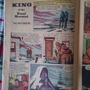King Royal Mounties Vintage Comic Book 1957 - Etsy