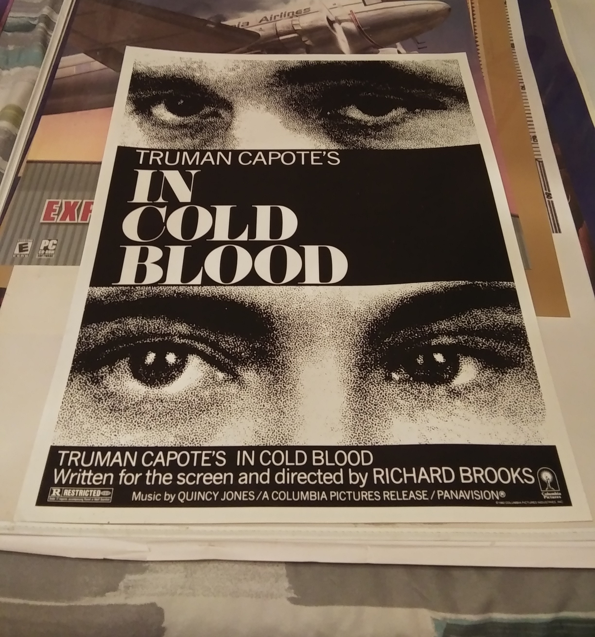 Truman Capote in Cold Blood Movie Poster - Etsy