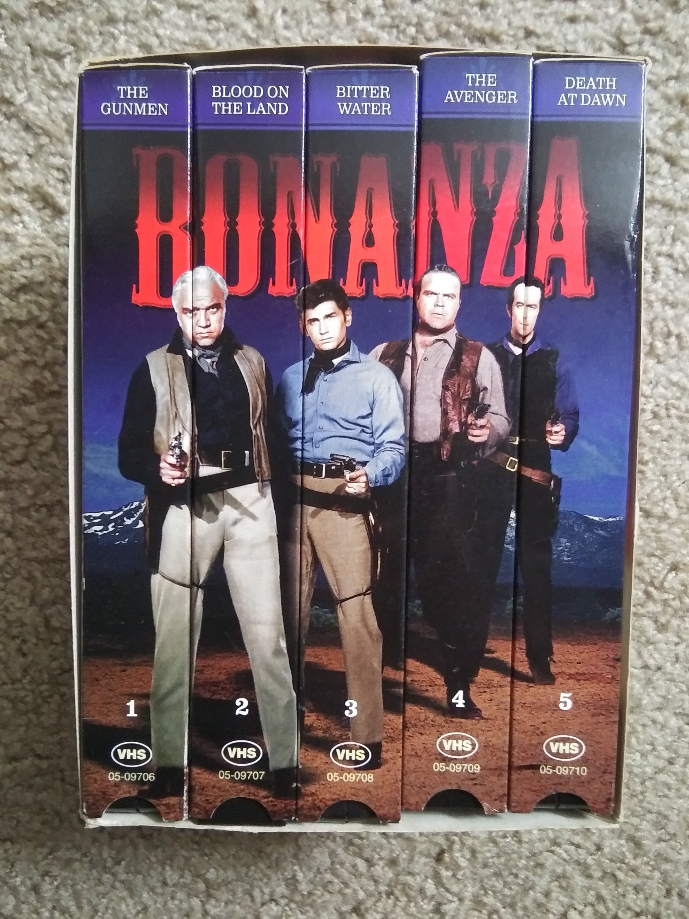 Bonanza VHS 5 Series 1998 - Etsy