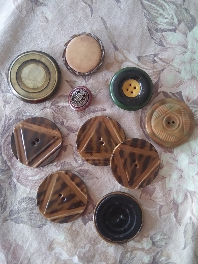 Antique Button Collection Various Styles - Etsy