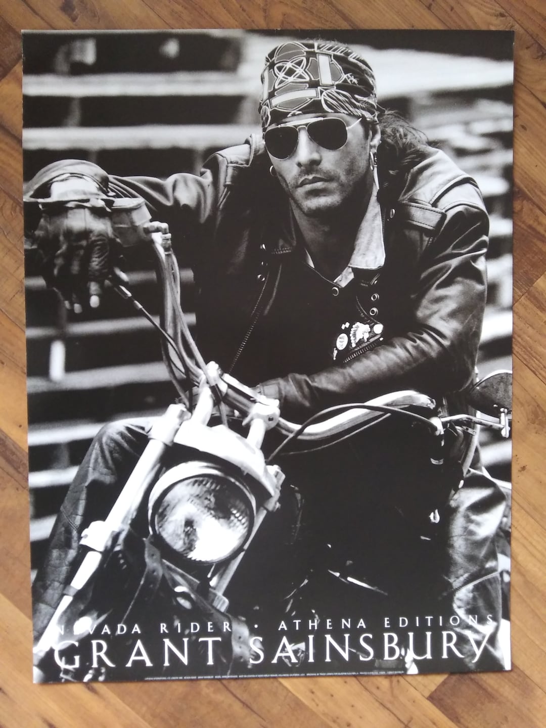 Grant Sainsbury "nevada Rider" Harley Poster - Etsy